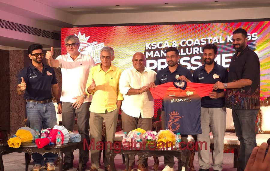 KSCA and Coastal Kings Mangaluru Launch Team Anthem and Jersey for ...